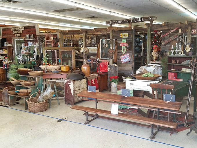 Possum Trot Lane leads to rustic treasures that would make Joanna Gaines sprint for her checkbook and redesign an entire farmhouse.