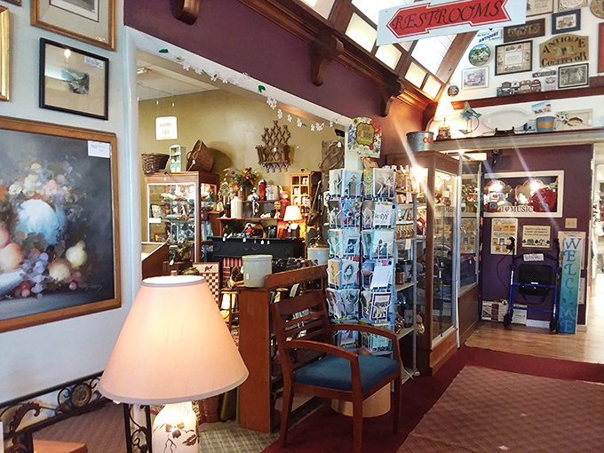 That lamp, that desk, those display cases&mdash;it's like walking onto a perfectly styled vintage movie set where everything is actually for sale.