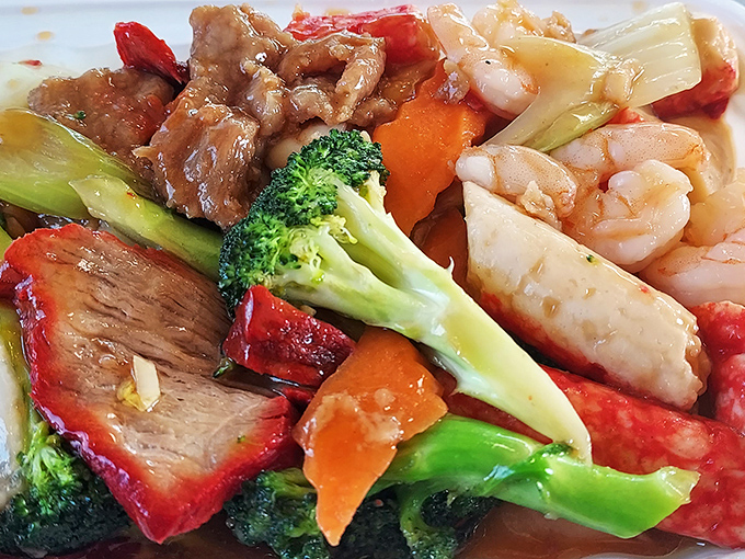 A colorful medley where broccoli actually becomes the star&mdash;crisp, bright, and playing perfectly with its protein co-stars in this delicious ensemble.