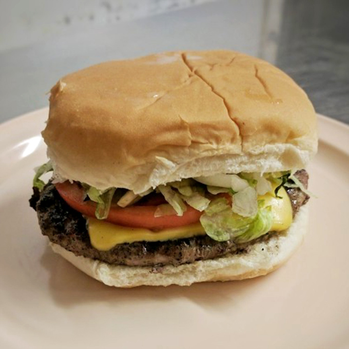 This isn't some fancy gastropub creation &ndash; it's an honest-to-goodness American cheeseburger that reminds you why classics never go out of style.