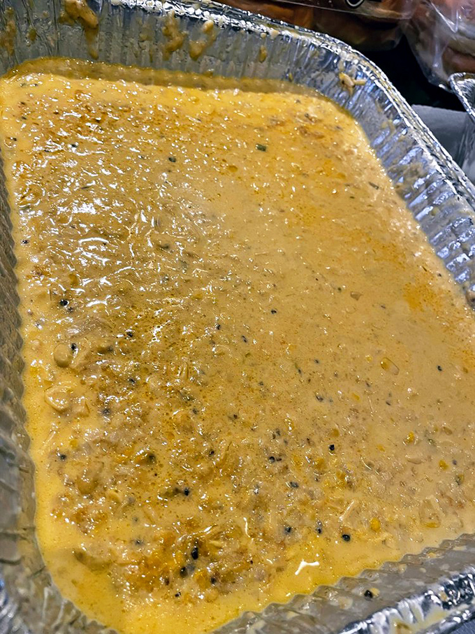 Creamy corn that's been elevated from simple side dish to spoon-licking, bowl-scraping comfort food heaven.