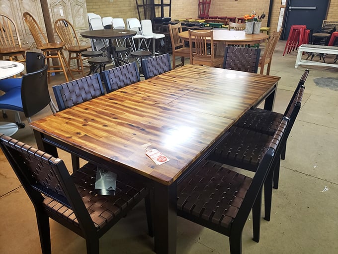 Dining tables showcase craftsmanship that brings families together for meals, homework, and heartfelt conversations daily.