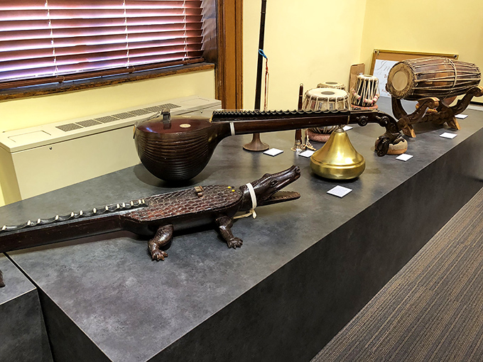The Schubert Club Museum's collection includes instruments that look like they belong in both museums and fairy tales.