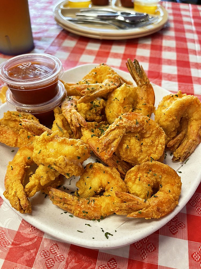 These golden-fried shrimp are the supermodels of the seafood world&mdash;perfectly dressed, impossibly perky, and guaranteed to turn heads at the table.