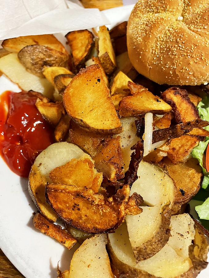 These home fries aren't just a side dish&mdash;they're a supporting actor worthy of their own award. Crispy, seasoned potato perfection that refuses to be upstaged.