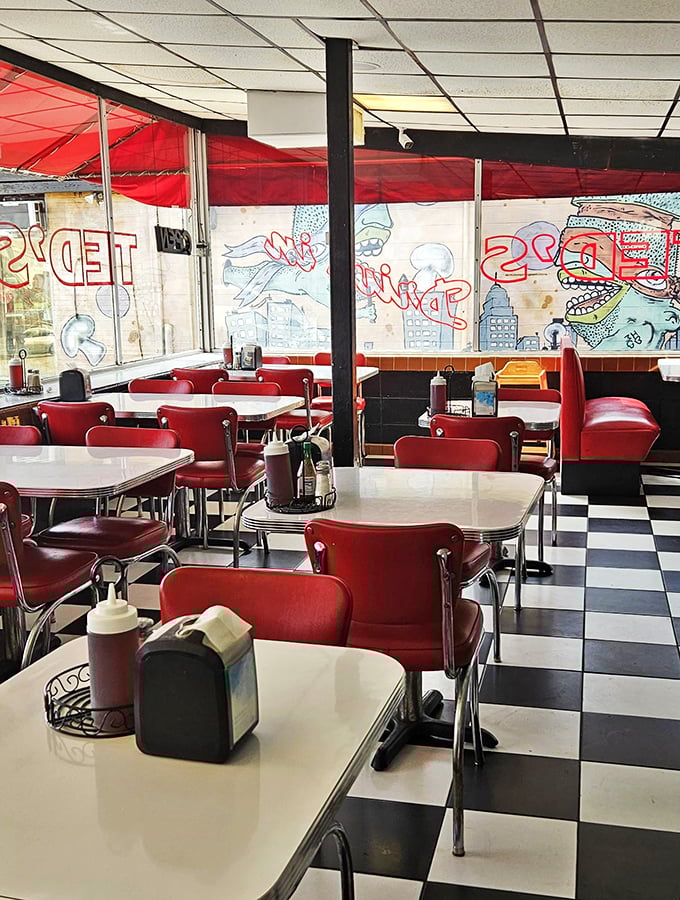 Red booths that have cradled generations of New Orleans diners, under the watchful gaze of vintage signs that aren't retro&mdash;they're original.