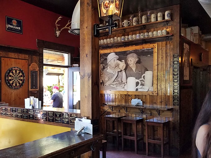 The bar at Prost! isn't just serving drinks; it's offering a passport to Germany with every pour. 