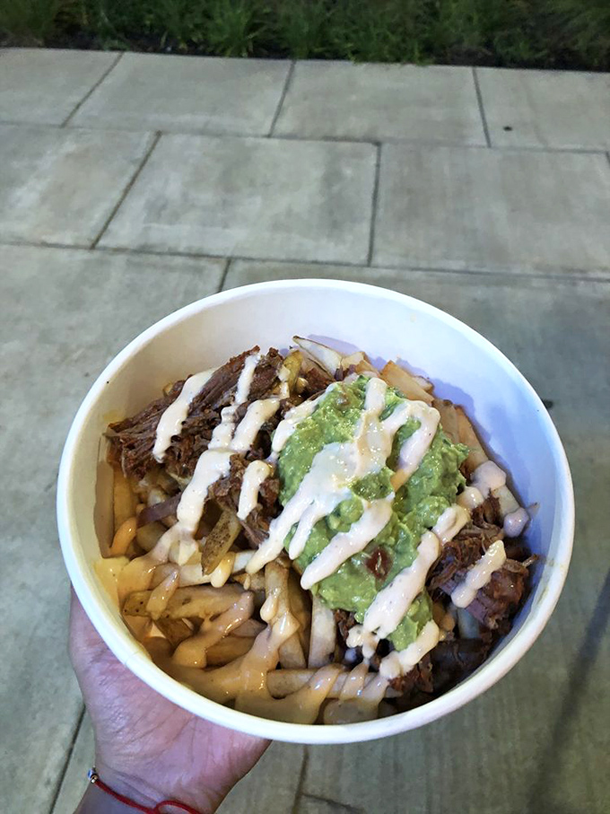 These loaded fries are what would happen if Mexico and America had a delicious culinary love child&mdash;revolutionary comfort food. 