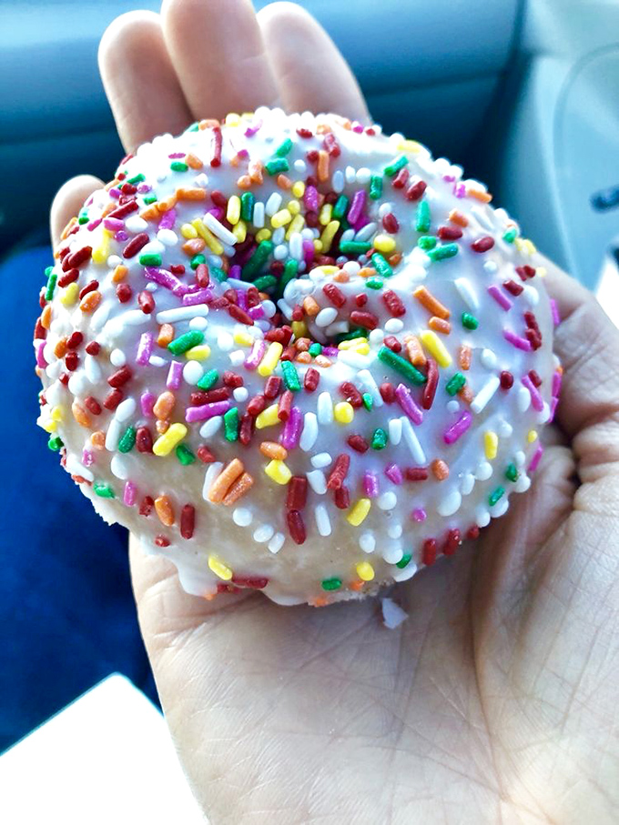 Sprinkles on donuts are like glitter on Vegas showgirls &ndash; they make everything more fabulous and slightly messy.