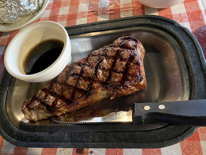 A perfectly grilled steak that proves Stroud's isn't just a one-trick chicken pony&mdash;this is serious beef business.