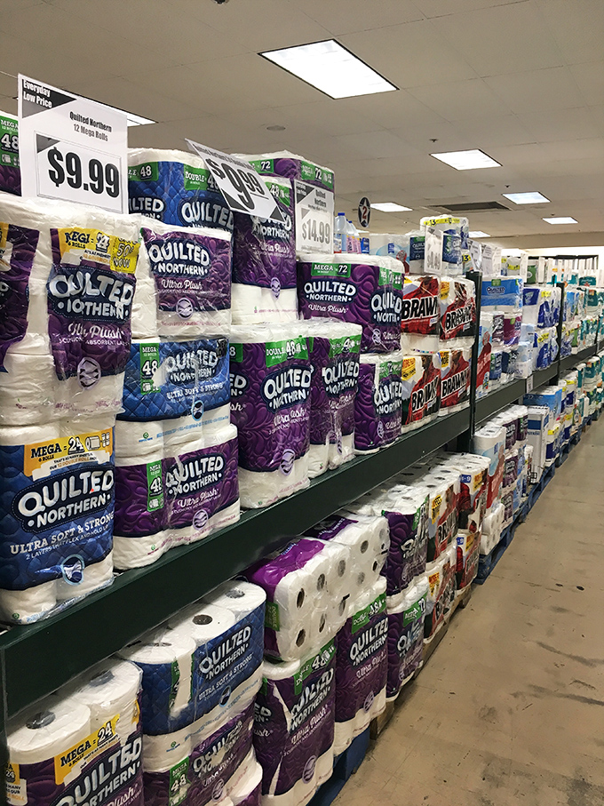 Even bathroom essentials get the discount treatment. Who knew toilet paper shopping could feel like striking gold?