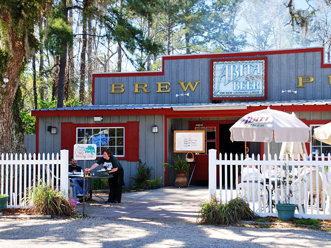 Abita Springs' Brew Pub welcomes beer lovers with casual charm &ndash; the perfect spot to sample what's made this town famous.