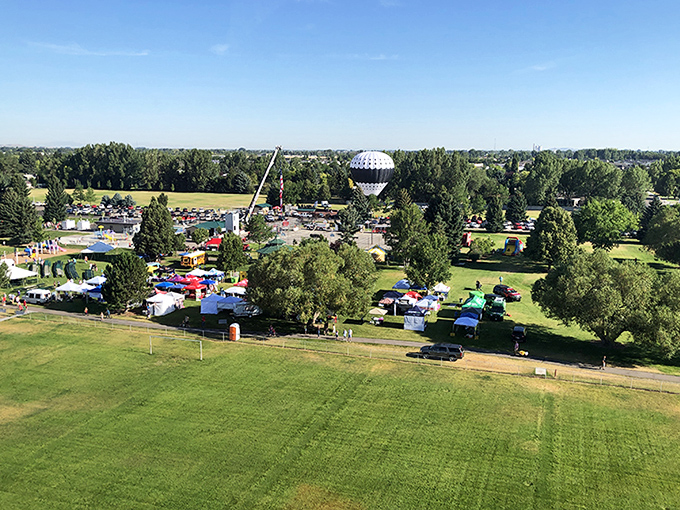 Ammon's brick buildings and wide streets create a downtown where your retirement dollars can breathe easier than in pricier locales.