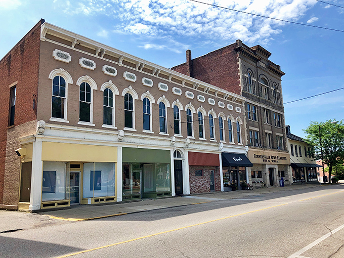 Connersville’s quiet streets and classic facades feel like Sunday morning—unhurried and grounded in grit.