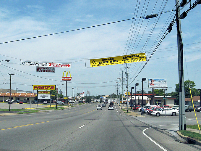 Gallatin's classic Main Street offers the charm of yesteryear with today's amenities, all within a budget that Social Security can handle.