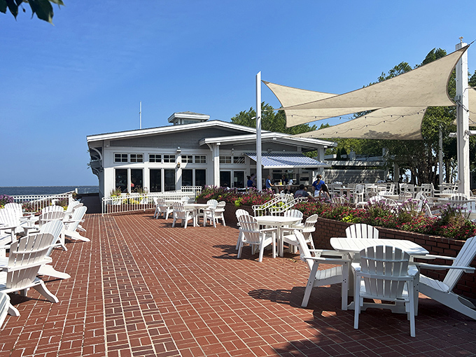 Harbor House's waterfront patio is Milwaukee's answer to coastal dining. Those Adirondack chairs practically beg you to linger over oysters.