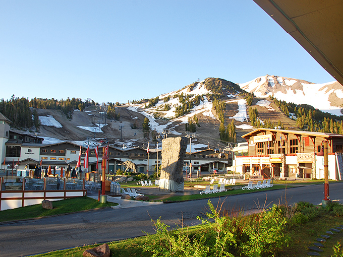 Snow-capped mountains create a stunning backdrop for this high-altitude community where neighbors bond over epic powder days and summer hikes.