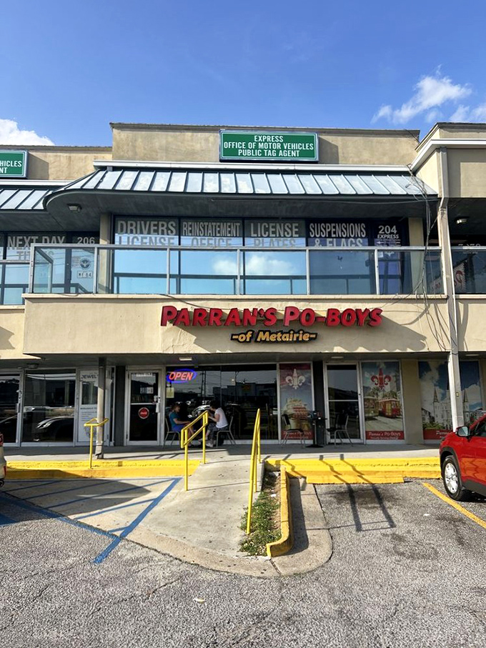 Parran's under-the-DMV location is genius &ndash; get your license renewed, then console yourself with the best po'boy in town.
