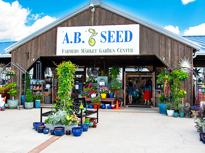 Covered market paradise! Where farmers and shoppers meet under one enormous roof to celebrate the bounty of North Carolina.