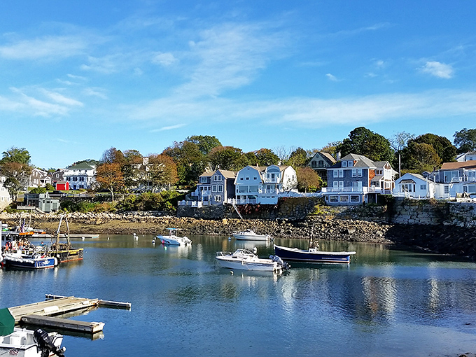 Rockport's harbor whispers promises of fresh lobster rolls, salty breezes, and art galleries tucked into converted fishing shacks.
