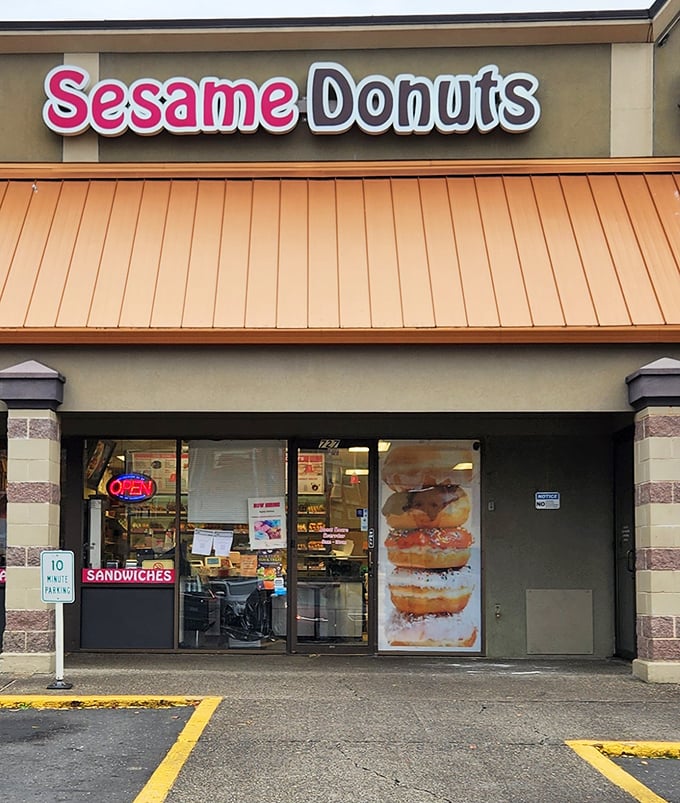 That shocking pink building isn't just a structure&mdash;it's Portland's sugar-coated middle finger to boring breakfast conventions. 