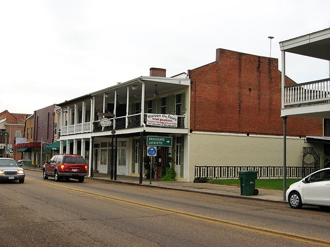 St. Martinville's historic buildings aren't just preserved architecture&mdash;they're living spaces where modern neighbors continue centuries-old traditions of community.