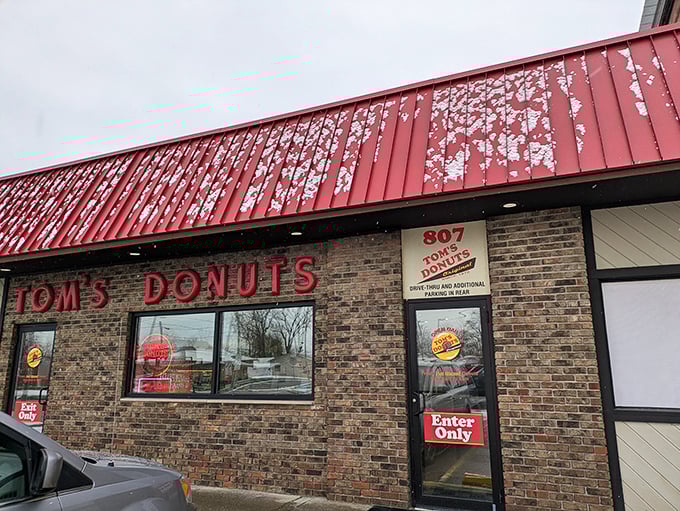 Donut Capital building: Bold claims require bold flavors. This place delivers on its world-champion title with every bite.