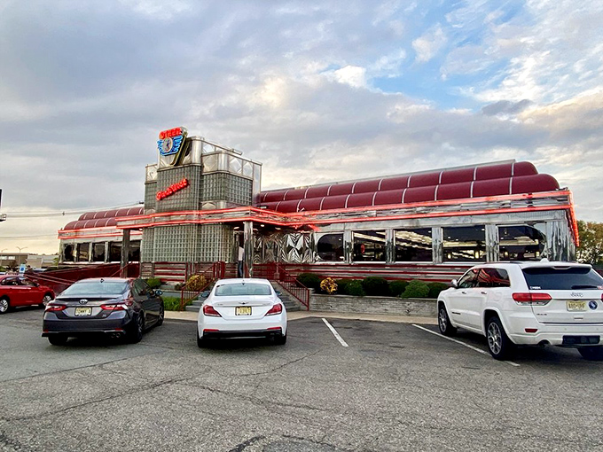 The Park West Diner's classic streamlined design practically screams "We've been perfecting comfort food since before you were born!"