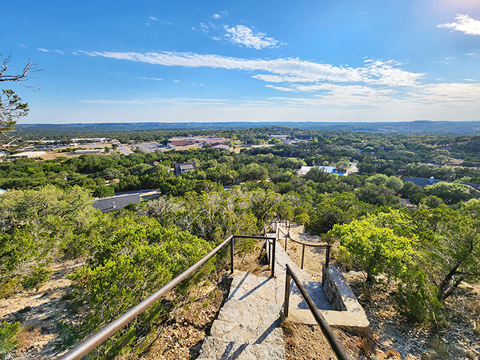 Standing atop Wimberley&rsquo;s lookout, the world feels just a bit more peaceful &ndash; nature&rsquo;s way of saying &ldquo;take it slow.&rdquo;