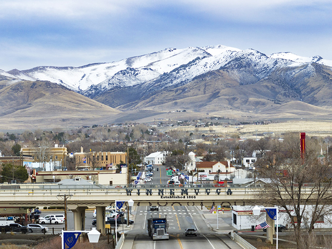 Winnemucca's classic main street could be a movie set &ndash; where the West is still wild, just a bit more civilized.