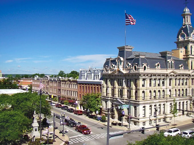 Wooster's charming brick buildings house local businesses where your dollar stretches further than your weekend plans.