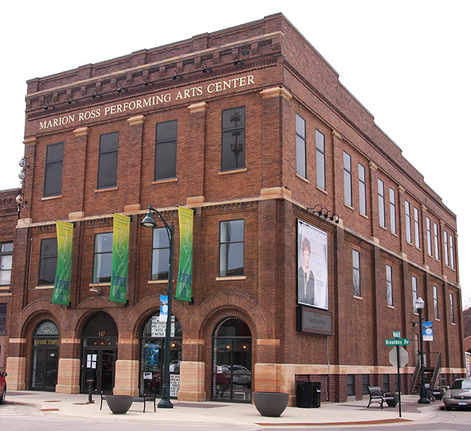 The Marion Ross Performing Arts Center brings Broadway-worthy performances to Albert Lea's charming main street.
