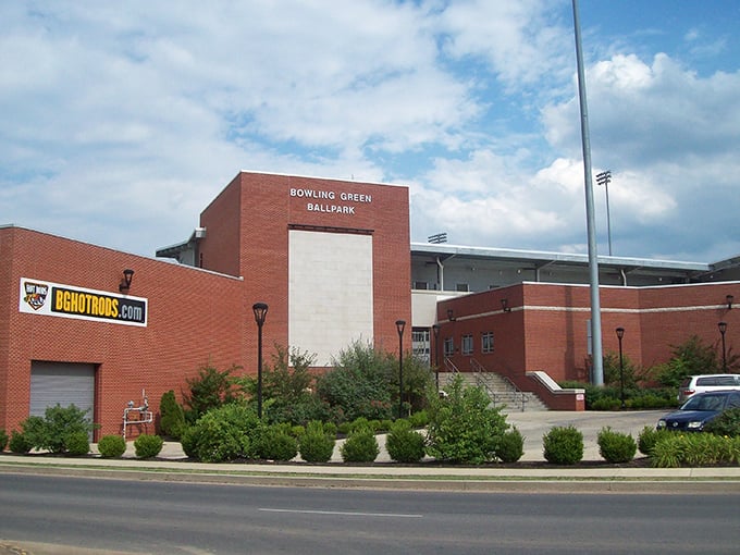 This impressive building with its dome and columns isn't a state capitol &ndash; it's just how Bowling Green does public architecture on a budget! 