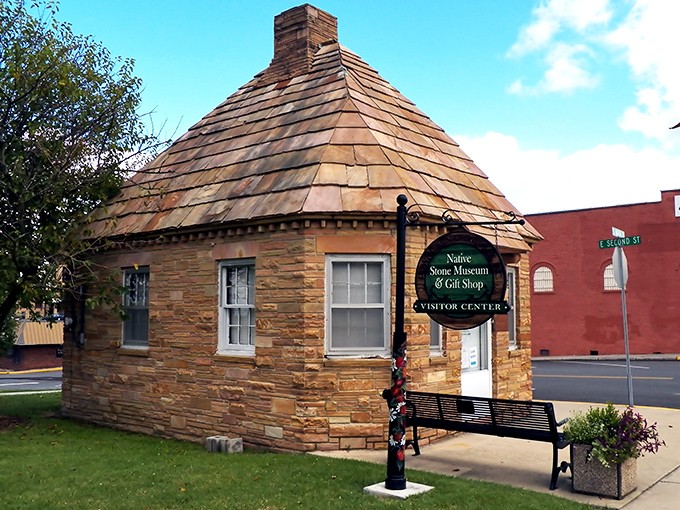 Crossville's Native Stone Museum showcases local heritage in a honey-colored sandstone hut. Small admission prices for big local history&mdash;that's retirement math that works!