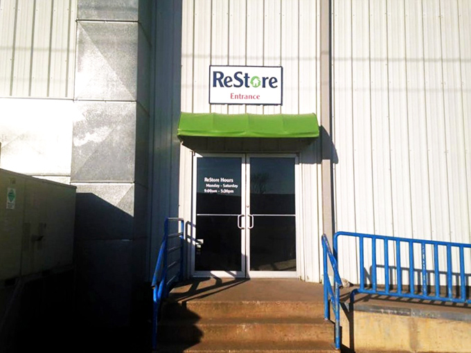 Simple steps lead to extraordinary savings. This unassuming doorway is like the wardrobe to Narnia&mdash;if Narnia were filled with affordable light fixtures.