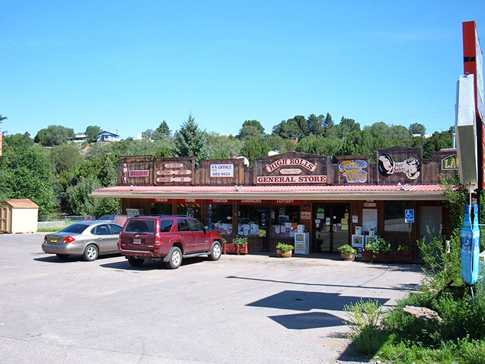 The mountain setting of High Rolls creates a natural amphitheater where neighbors' voices carry across the valley.