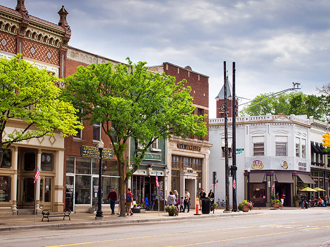 Brick buildings and wide sidewalks make Howell not just walkable, but wonderfully affordable for fixed-income living.