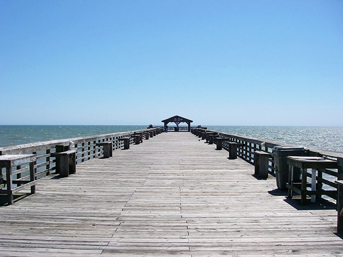 That wooden pier stretching into the Atlantic isn't just for tourists &ndash; it's your daily walking path as a Myrtle Beach retiree!