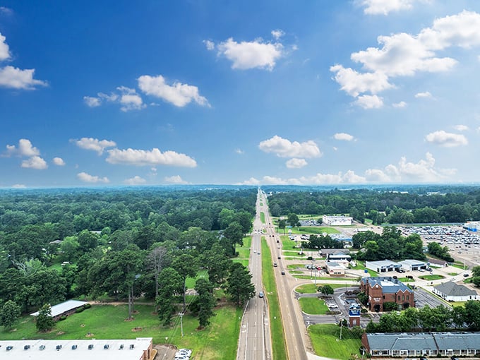 The Snowden District gateway in Pearl stands as a proud entrance to one of Mississippi's fastest-growing communities.