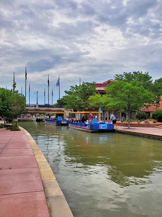 The boat tours along Pueblo's riverwalk offer a unique perspective on this historic steel town's beautiful transformation.