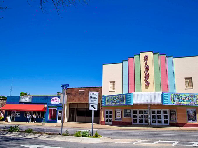 In Searcy, even the street signs seem friendlier, pointing you toward conversations waiting to happen around every corner.