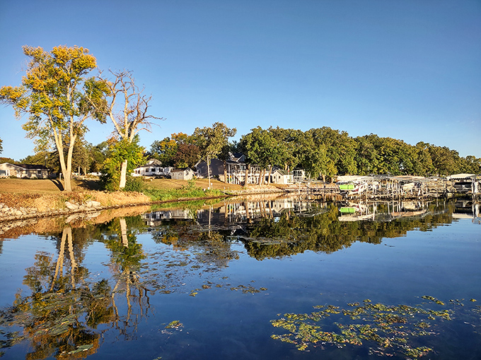 When the sun hits Spirit Lake just right, it sparkles almost as brightly as the community spirit of the folks who call it home.