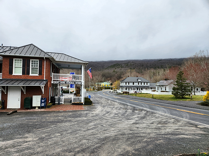 Paint Bank's charming main street leads to the Swinging Bridge &ndash; a steak destination worth the scenic drive.
