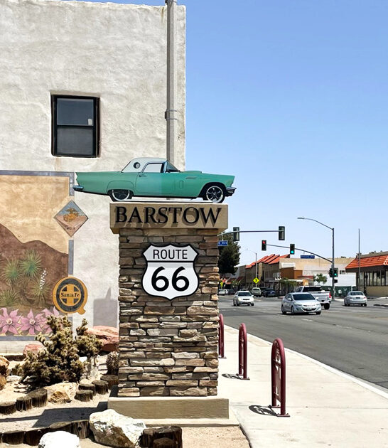 barstow / route 66 reflections (# 0112)