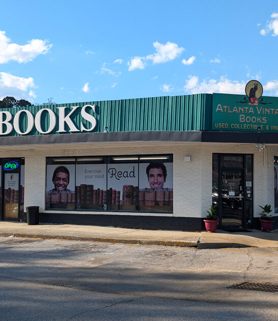 enormous georgia bookstore ftr