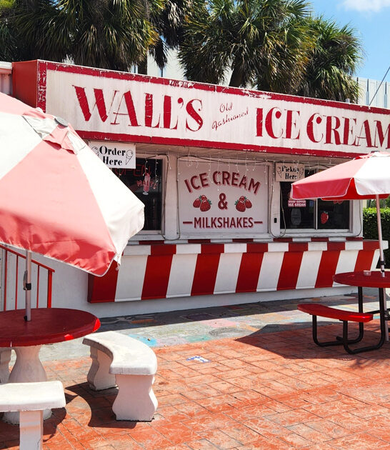 florida retro ice cream shop ftr