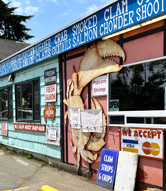 oregon seafood roadtrip drive ftr