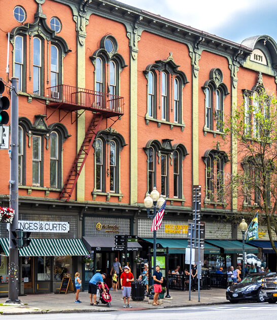 postcard towns new york ftr