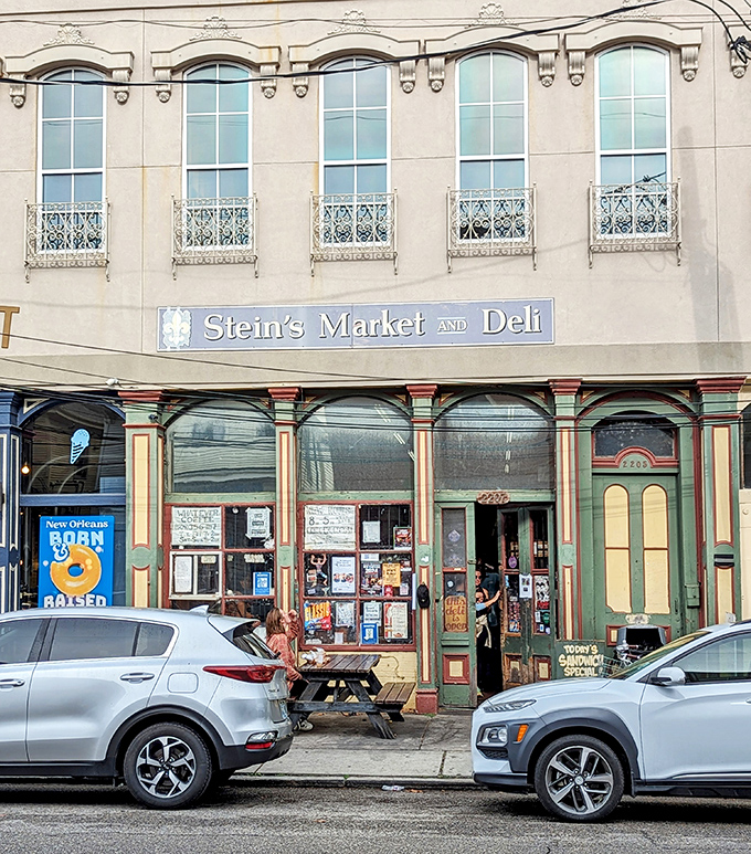 Step into a time warp! Stein's Market and Deli looks like it was plucked straight from a New York street corner circa 1950.