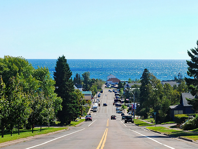 Main Street stretches toward the majestic Lake Superior, inviting you to explore a town where civilization meets nature in perfect Minnesota harmony.